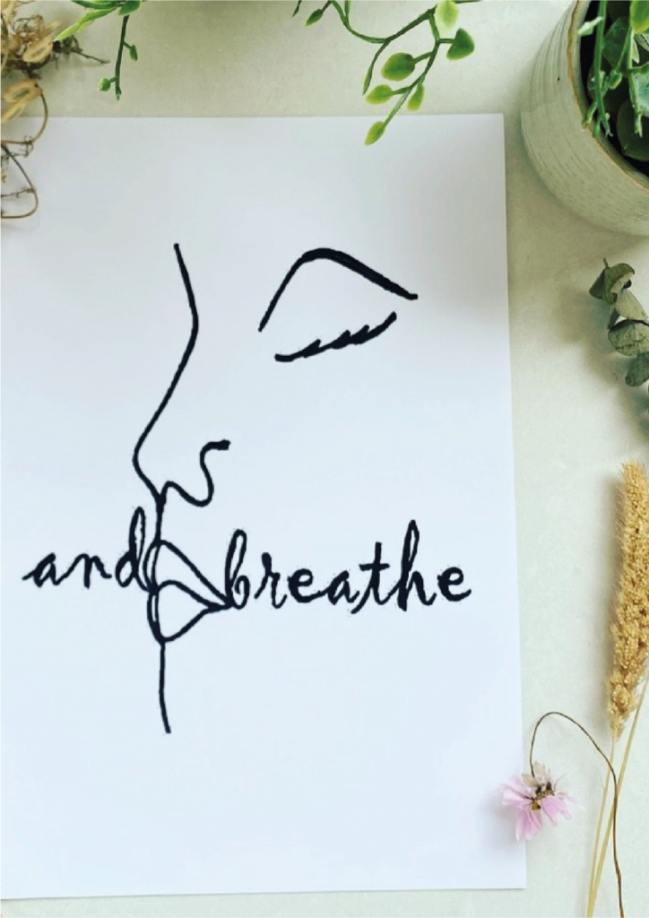‘and breathe’ Print Art Print – The Dartmoor Artist